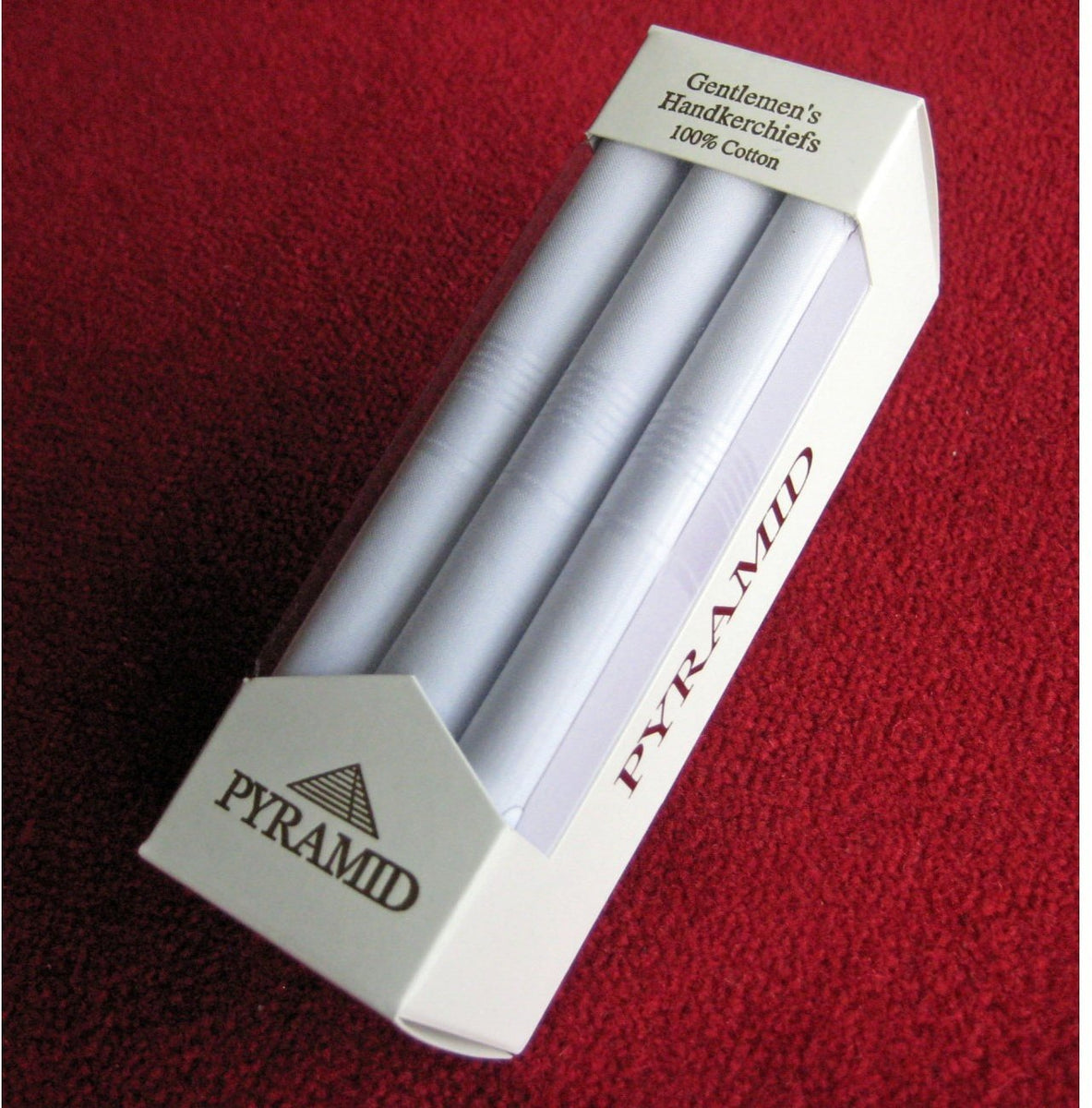 Gentleman's Egyptian Cotton Handkerchiefs - by Pyramid - Caledonia ...