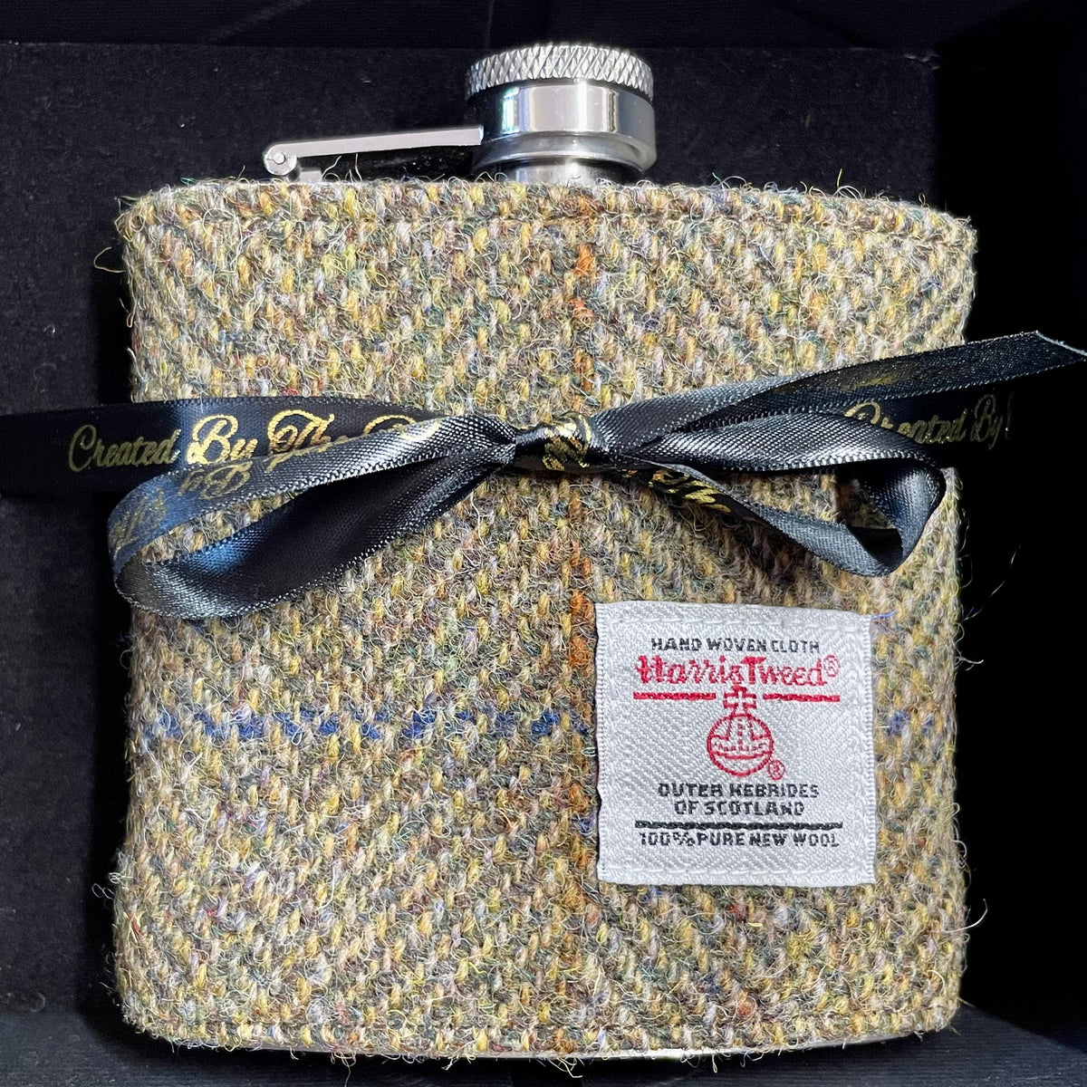 Harris Tweed Hip Flask - Caledonia Lifestyle Peebles