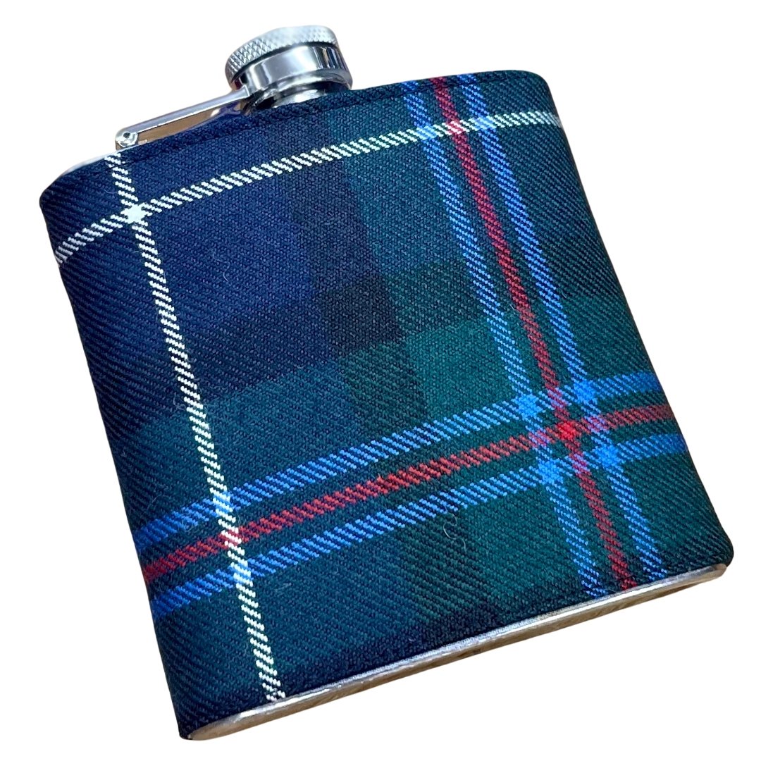 Peebles Tartan Hip Flask - Caledonia Lifestyle Peebles