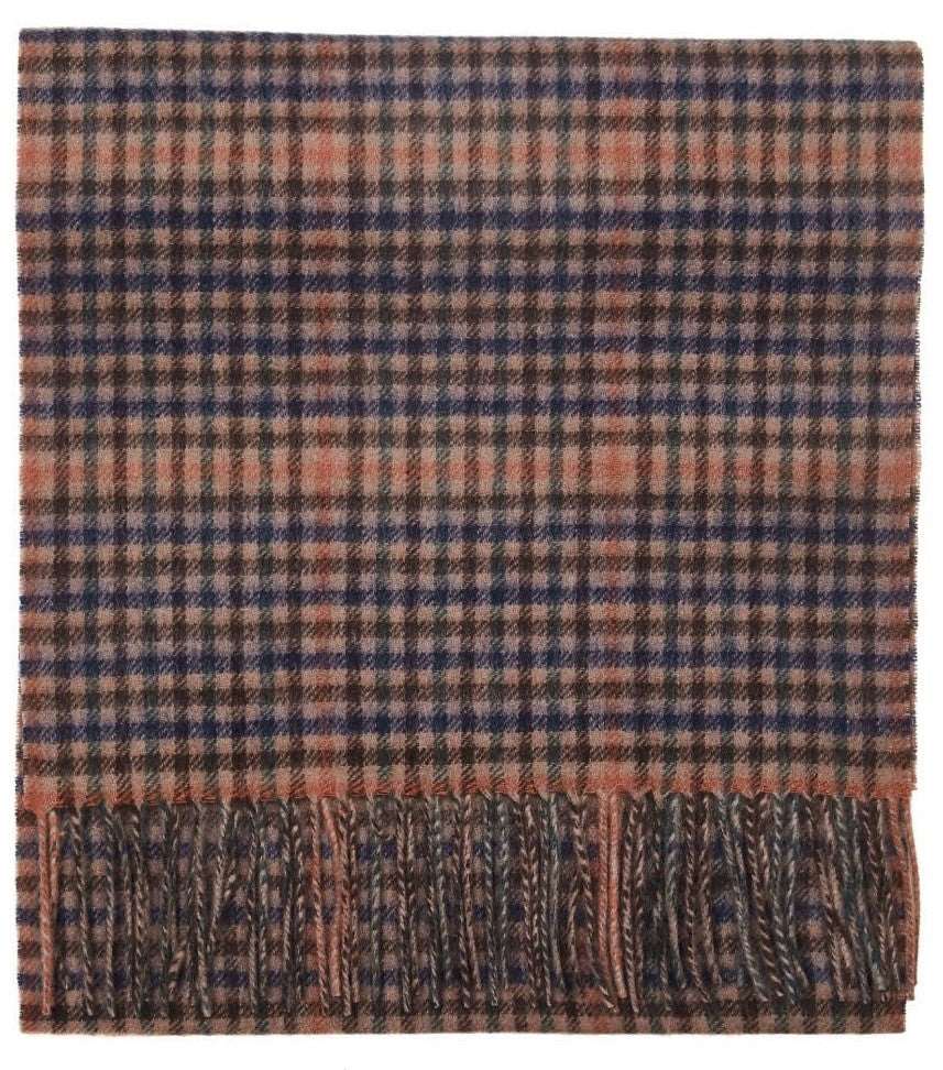 Traditional Gun Club Country Check Lambswool Scarf - Caledonia ...